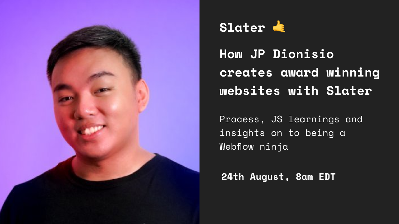 Slater | AI Custom Code Tool For Webflow Projects